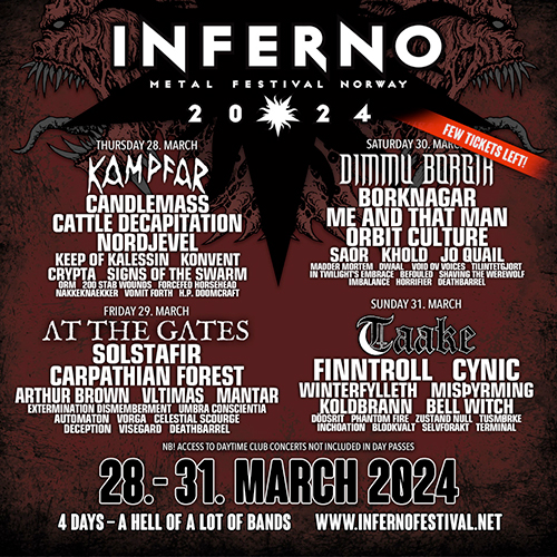 Inferno 2025 - April 17-20th
